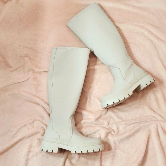 Unbranded | Shoes | Lug Sole Tall Cream Boot For Star Wars Padme ...